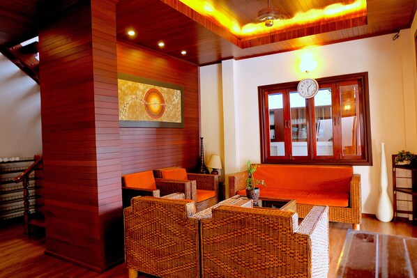 Sala de estar do lobby