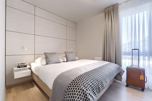 Apartamento, 1 quarto | Roupa de alta qualidade, ferro/tábua de engomar, Wi-fi grátis 
