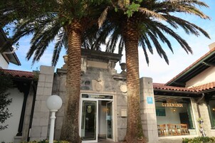 Entrada do alojamento