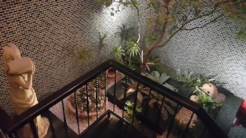 Quarto Duplo Deluxe | Terraço/pátio interior