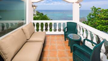 Villa, 4 quartos, terraço, vista para o oceano | Varanda