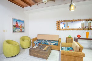 Sala de estar do lobby