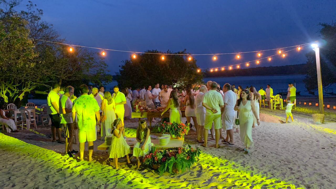 Uma praia privada nas proximidades 