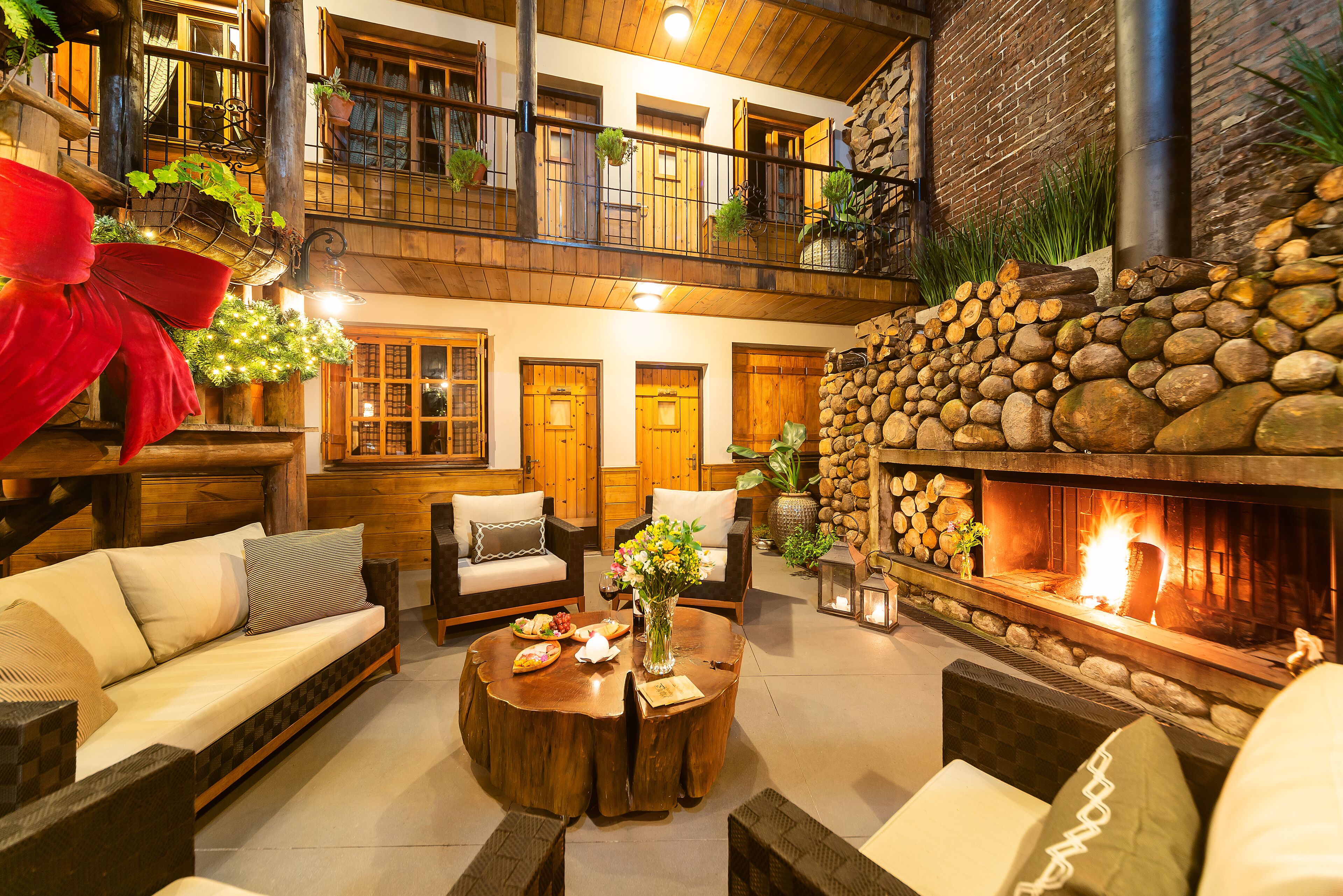 Sala de estar do lobby