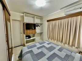 Apartamento | Frigobar, Wi-Fi de cortesia