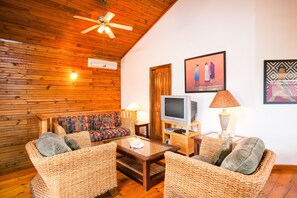 Casa geminada, 3 quartos, terraço, vista para o jardim | Área de estar