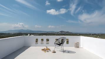 Suite de Luxo, vista para o mar | Terraço/pátio interior