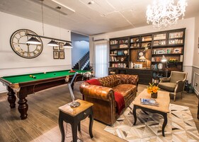Sala de estar do lobby