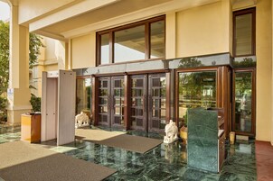 Entrada do alojamento