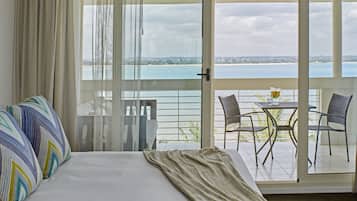 Vista para a praia ou o mar