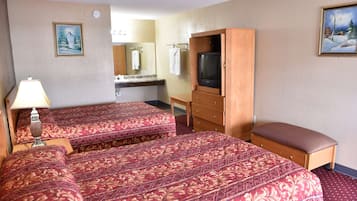 Quarto, 2 camas de casal | Wi-fi grátis