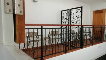 Quarto Deluxe, vista para o jardim (Grand) | Varanda