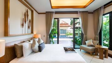 3 Bedroom Tree Villa | Cofre no quarto, com decoração personalizada