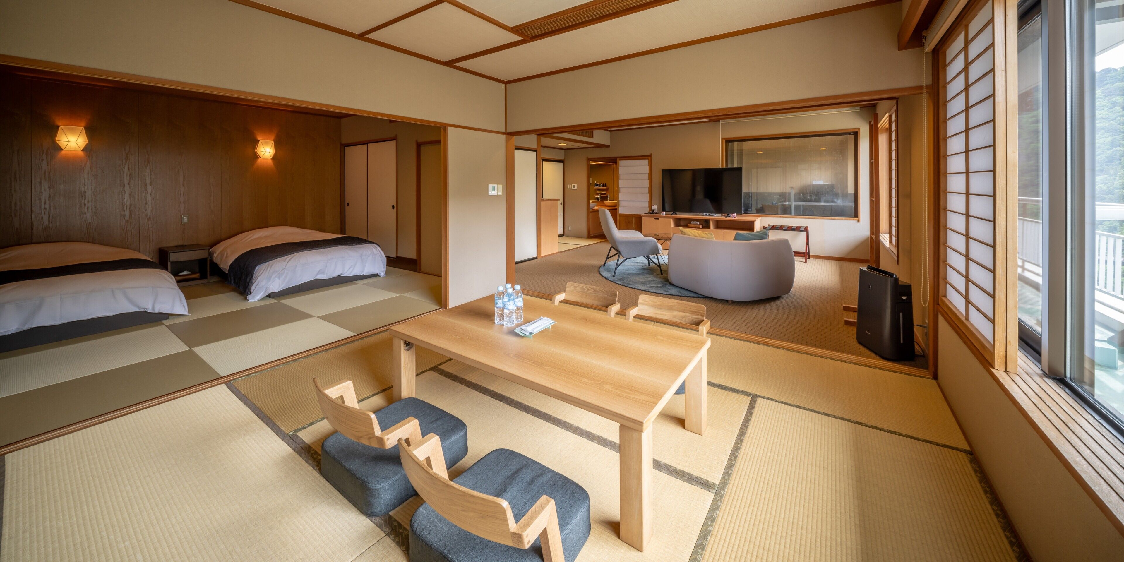 Quarto premium, para não fumantes (Mikazuki CLUB9 Keiryu) | Cofres nos quartos, Wi-Fi de cortesia, roupa de cama