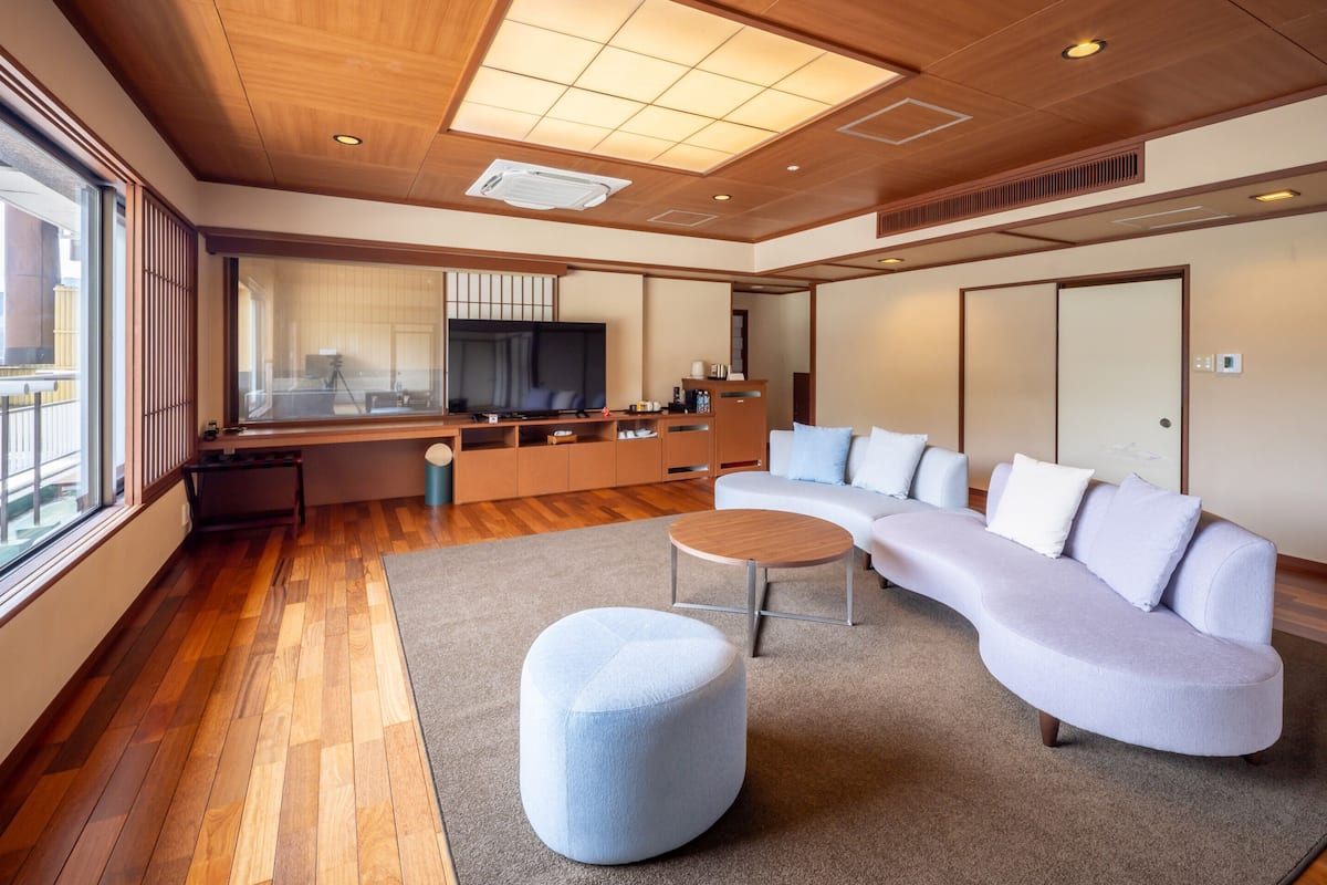 Quarto premium, para não fumantes (Mikazuki CLUB9 Susono) | Cofres nos quartos, Wi-Fi de cortesia, roupa de cama