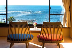 Quarto tradicional, para não fumantes (Japanese Style Room, YASHI) | Vista para praia/oceano