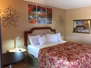 Quarto, 1 cama king-size | 1 quarto, roupa de alta qualidade, quartos insonorizados 