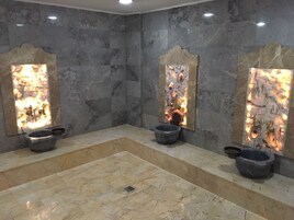 Suíte estúdio romântica, sauna seca | Comodidades do quarto