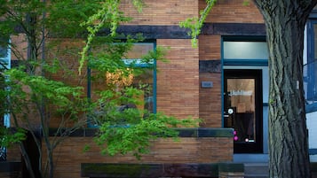 Entrada do alojamento