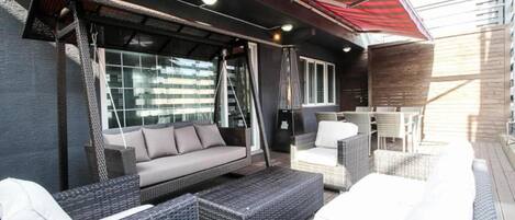 Casa Familiar, 3 quartos | Terraço/pátio interior