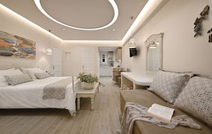 One Bedroom Junior Suite Sea View | Cofres nos quartos, quartos à prova de som