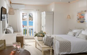 One Bedroom Junior Suite Sea View | Cofres nos quartos, quartos à prova de som