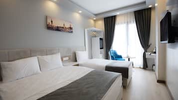 1 quarto, roupa de alta qualidade, minibar, cofre no quarto