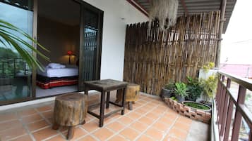 Deluxe Double Bed | Terraço/pátio interior