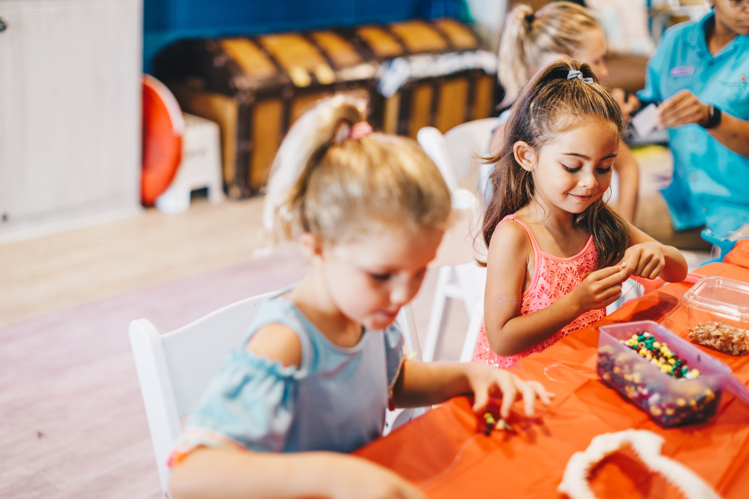 Área de recreio para crianças (coberta)