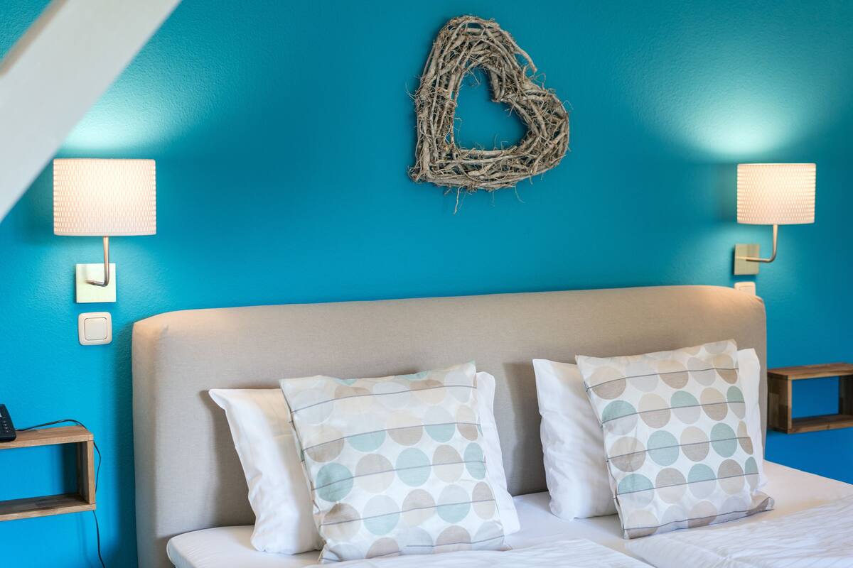 Quarto Duplo Nobre | Roupa de alta qualidade, Wi-fi grátis, roupa de cama fornecida 