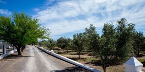 Entrada do alojamento