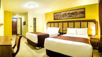 Quarto duplo | 1 quarto, roupas de cama antialérgicas, cofres nos quartos, escrivaninha