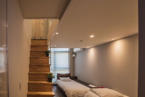 Duplex Suite Family | Roupas de cama premium, quartos à prova de som