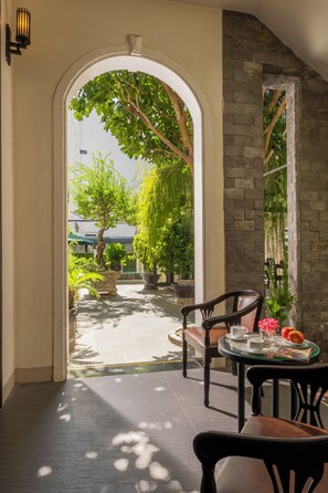 Quarto superior | Vista da sacada