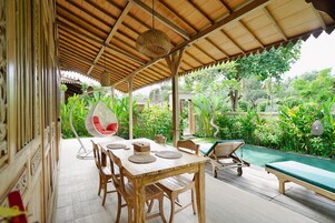 Two Bedroom Pool Villa | Terraço/pátio interior