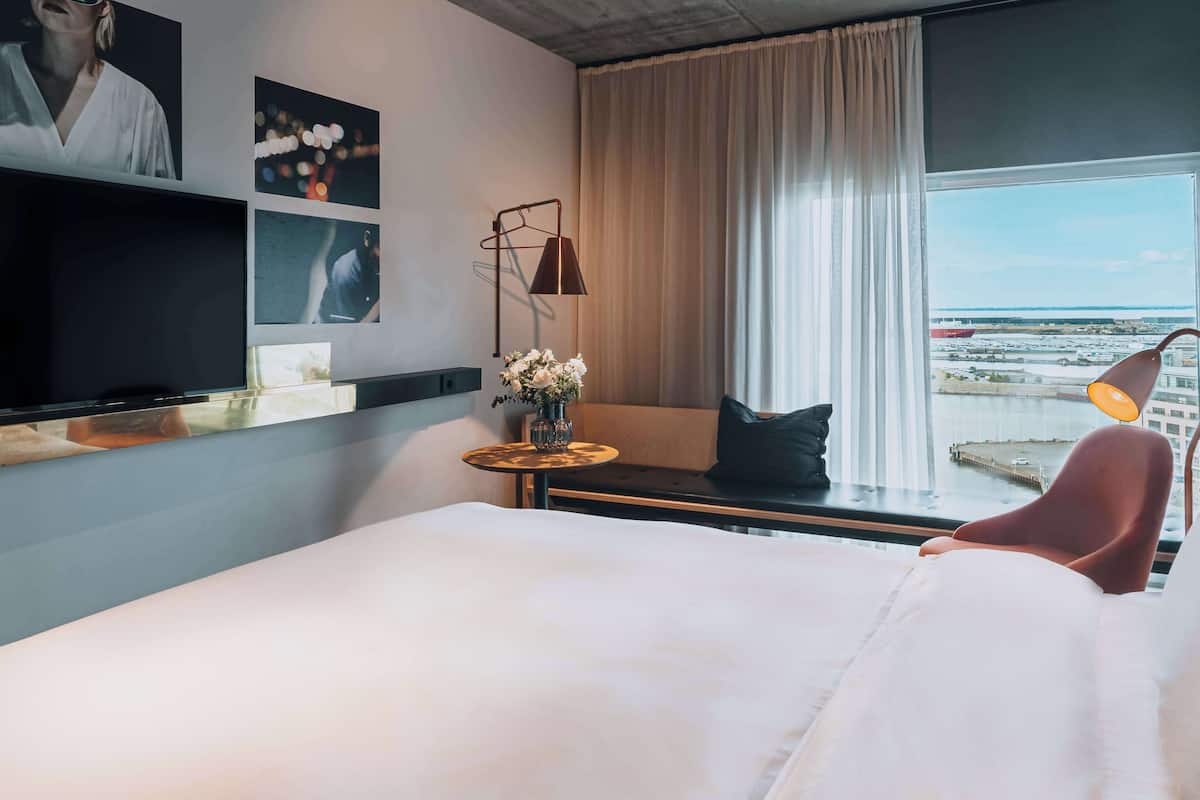 Quarto, 1 cama King, vista para o oceano | Vista do quarto