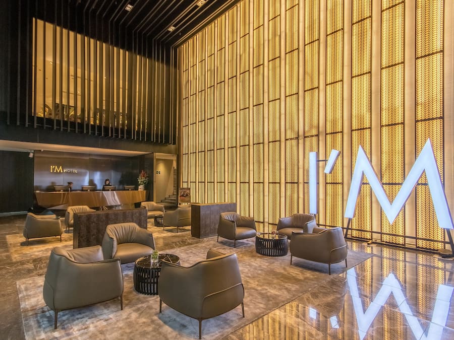 Sala de estar do lobby