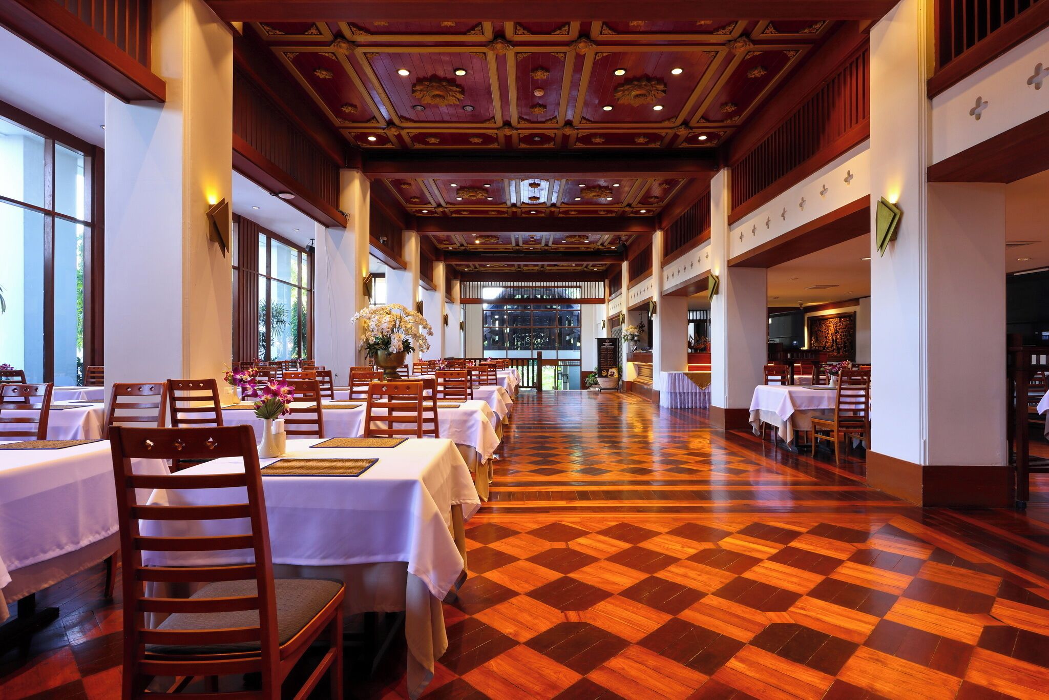 Café da manhã, almoço e jantar