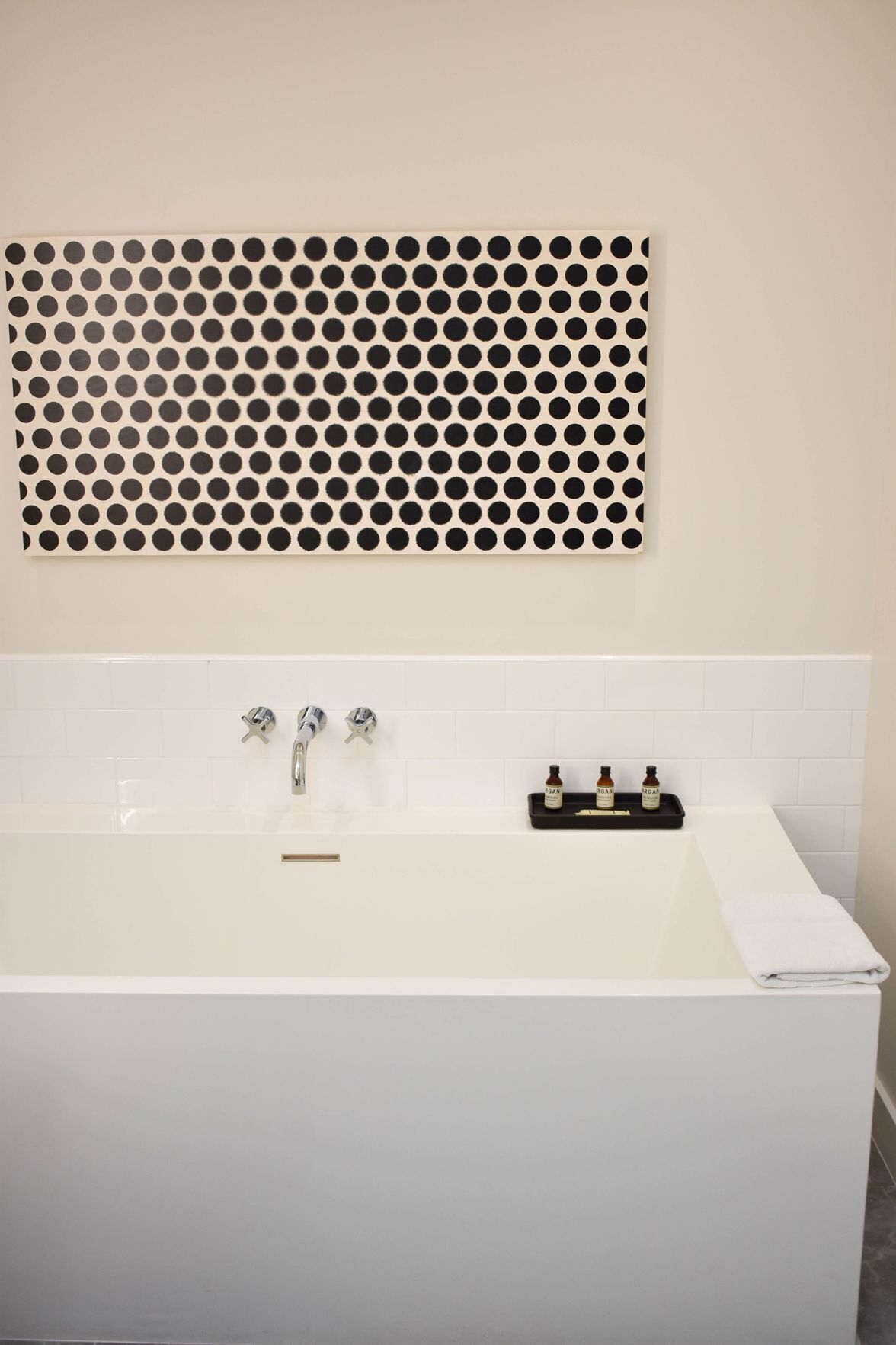 Casa de banho | Um polibã, produtos de higiene exclusivos, um secador de cabelo 