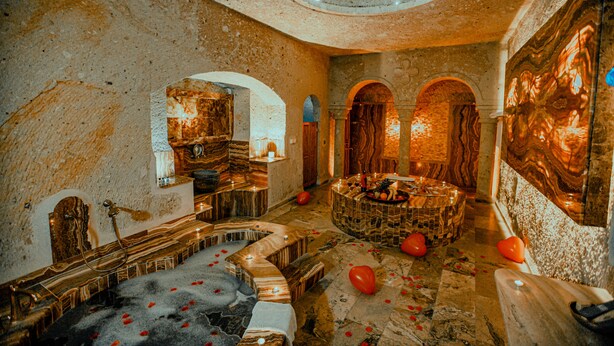 Suite Royal | Casa de banho | Um polibã e uma banheira separados, uma banheira de imersão total 