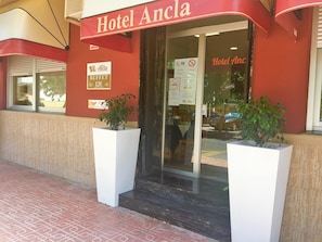 Entrada do alojamento