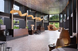 Sala de estar do lobby