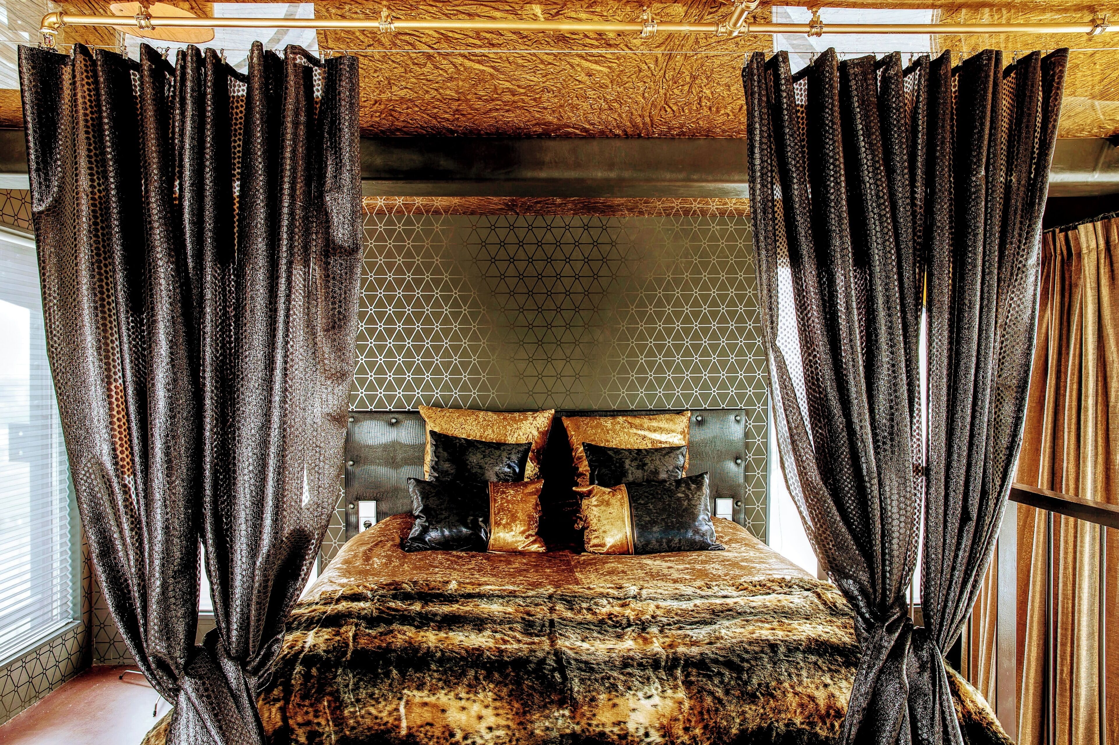 Design Suite, Tower (Mystique) | 1 quarto, lençóis de algodão egípcio, roupa de alta qualidade 