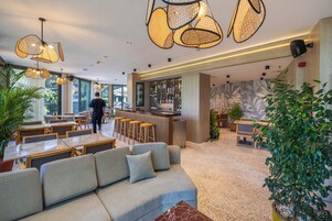 Sala de estar do lobby