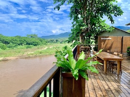 Café da manhã, almoço e jantar