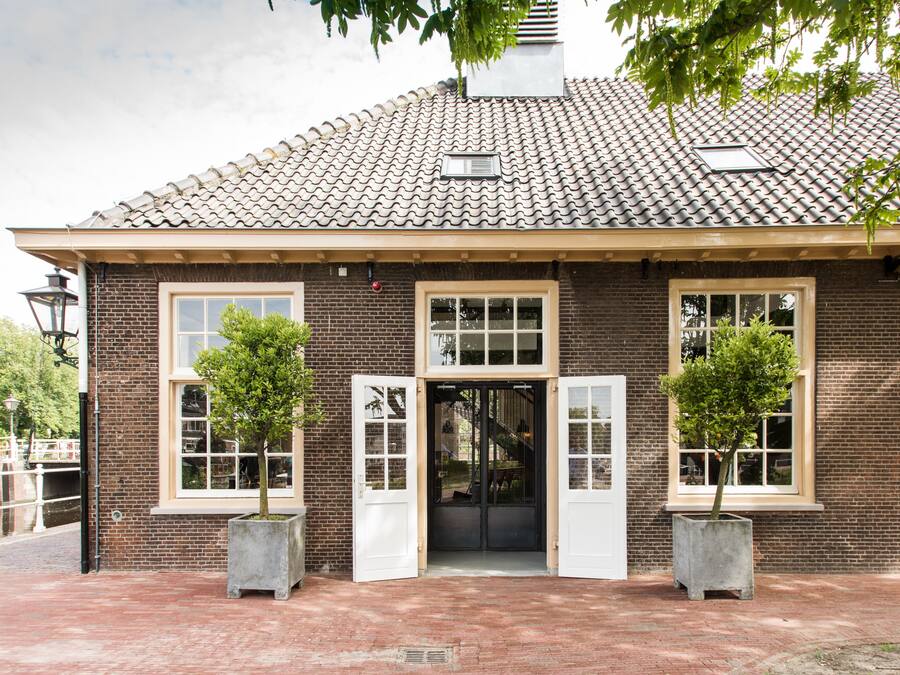 Entrada do alojamento