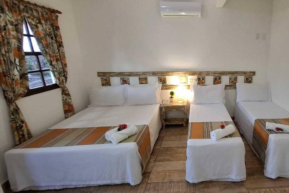 Chalé Familiar | 1 quarto, minibar, cortinas/cortinados opacos