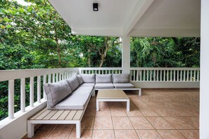 Apartamento família, 2 quartos, para não fumantes, cozinha | Terraço/pátio