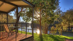 Cabana executiva, 1 quarto, banheira de hidromassagem | Terraço/pátio