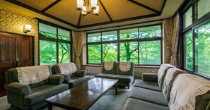 Villa Tradicional, casa de banho privativa, no edifício anexo (Kinkatei－Hashuan) | Cofre no quarto, ferro/tábua de engomar, Wi-fi grátis 